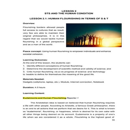 STS Module 4 - Human Flourishing.pptx