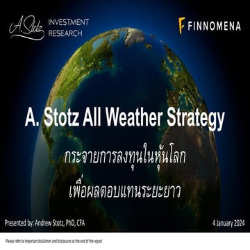 20240104_A. Stotz All Weather Strategy - Performance review December ...