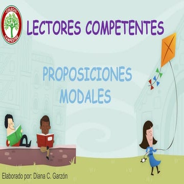 lectores competentes modales proposiciones | PPTX