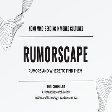 Rumorscape | PPT