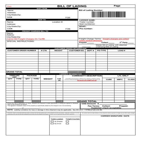 Supply chain Management Bill of Lading.pdf