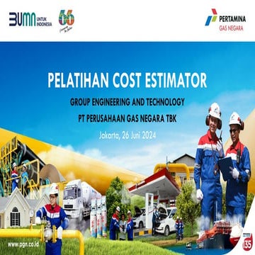 Materi Cost Estimator for beginner and middle | PDF