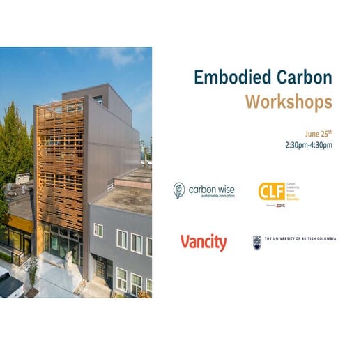 Bringing Embodied Carbon Upfront | PDF