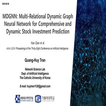 [20240626_LabSeminar_Huy]MGGNN: Multi-Relational Dynamic Graph Neural ...