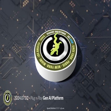 GenAI Tech Solution Map 2025：AIエージェント時代の技術構成要素 | PPTX