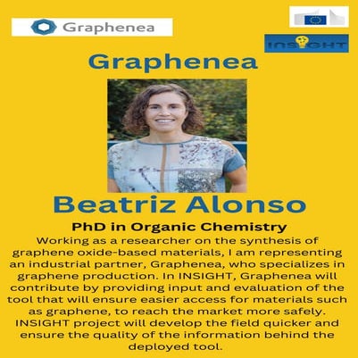 INSIGHT Partner Profile: Graphenea - Graphene for Advanced Materials ...