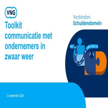 (Be)spreekuur - 12 september 2024 - Toolkit communicatie ondernemers in zwaar weer | PPTX