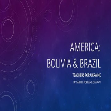 _Brazil Country Introduction Presentation in Green and Yellow ...