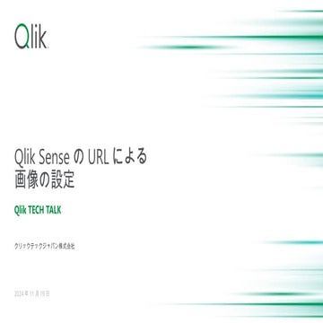 QlikTips_Qlik Sense_URLによる画像の設定_20241119 | PPTX