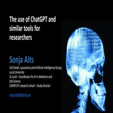 Use of ChatGPT, other chatbots and scientific text mining for ...