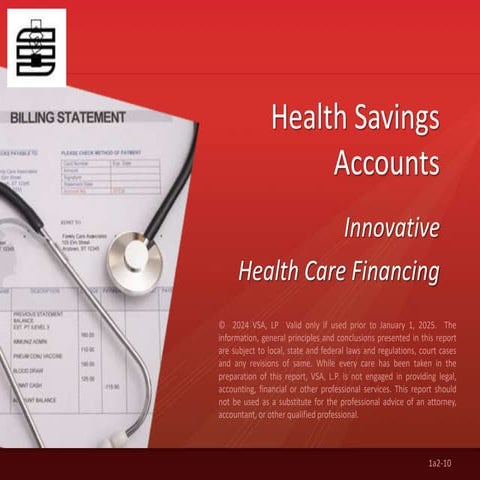 2024 Health Savings Account - HSA - Overview | PPTX