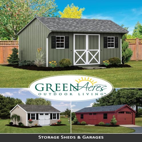 2024 Green Acres Marietta Georgia Shed Catalog | PDF