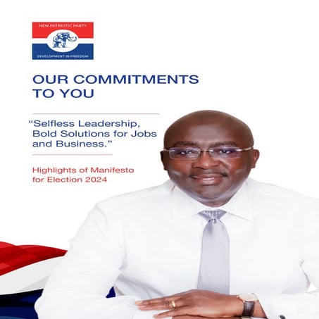 2024 New Patriotic Party (NPP) Manifesto Highlights | PDF