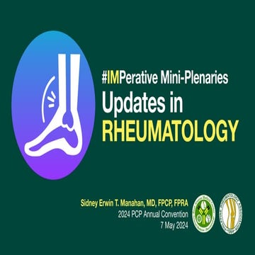 2024 PCP #IMPerative Updates in Rheumatology | PDF