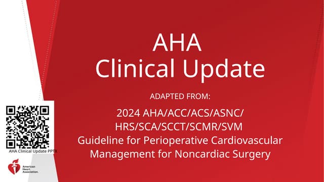2025 Acute coronary syndrome Clinical Update Slide Set | PPTX