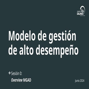 2024 Programa MGAD - Presentación Overview - Ajustes a contenidos y ...