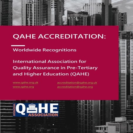 Accreditation Of Training Institutions | Qahe.org.uk