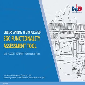[2024] REVISED SGC FUNCTIONALITY ASSESSMENT TOOL .pptx