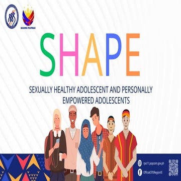SHAPE MODULE Part 1 - Adolescent Health Topics | PPTX