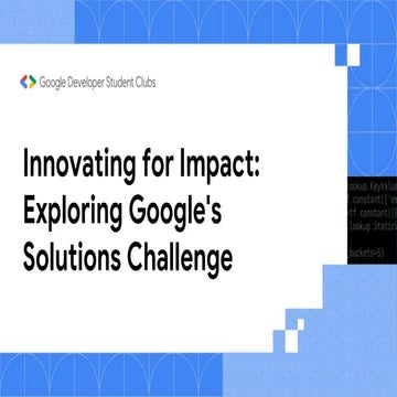 2024 Solutions challange GDSC GEC BVN.pptx