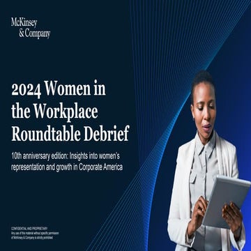 2024 Women in the Workplace Roundtable Briefing | PDF