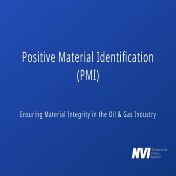 2025-03 Quality Meeting Topic - PMI - Ensuring Material Integrity in ...