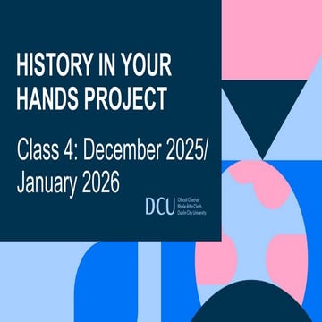 History in your Hands Class 5 January 2026 online slides.pptx