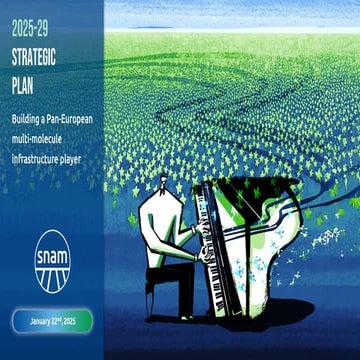 2025-29 Snam Strategic Plan presentation | PDF
