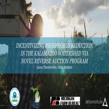 Incentivizing Phosphorus Reduction in the Kalamazoo River Watershed via ...