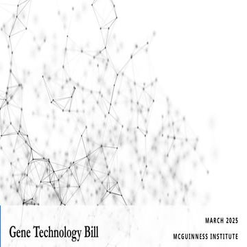 20250310 McGuinness Institute Submission on Gene Technology Bill.pptx