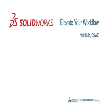 Elevate Your Workflow | PPT