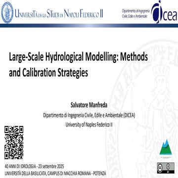Large-Scale Hydrological Modelling: Methods and Calibration Strategies ...