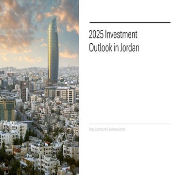 2025 Investment Outlook in Jordan | PDF
