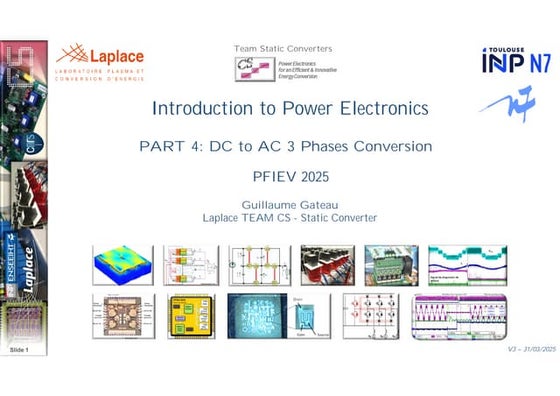Three phase inverter - 180 and 120 Degree Mode of Conduction | PPTX ...