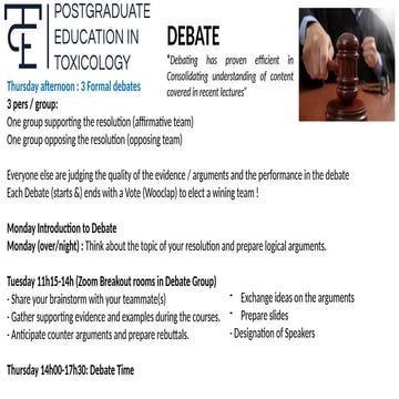 Scientific Debate Template for academia-1 | PPTX
