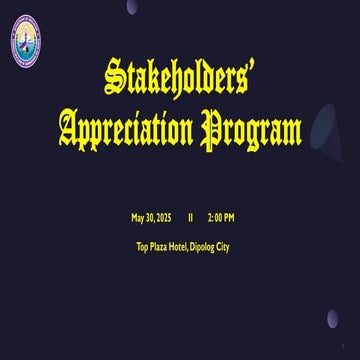 2025 Stakeholders Appreciation Program.pptx