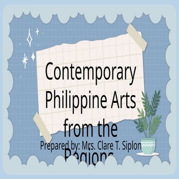 contemporary Philippine arts Production Planning.pptx