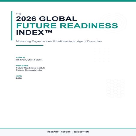 2026 Global Future Readiness Index by Ian Khan, Chief Futurist ...