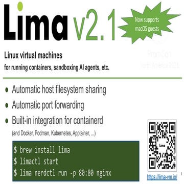 20260325 [KubeCon EU] Lima Project Updates.pdf
