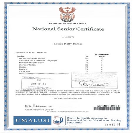 POLICE CERTIFIED NSC | PDF