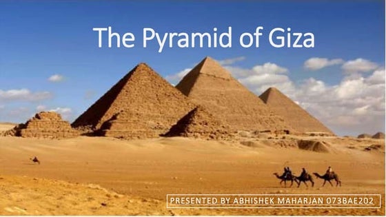 The Great Pyramids Of Giza | PPT