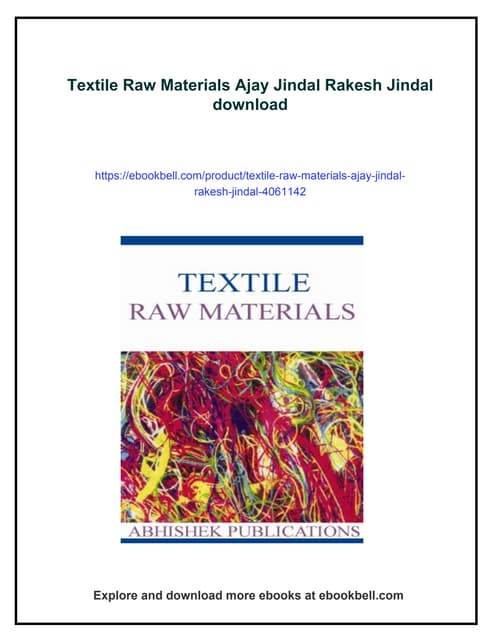 Introduction to Textile | PPTX