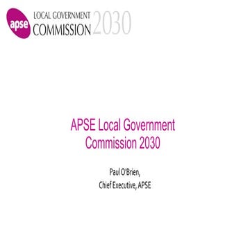 Local Government Commission 2030 | PPT