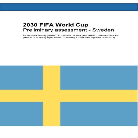 2030 fifa world cup | PDF