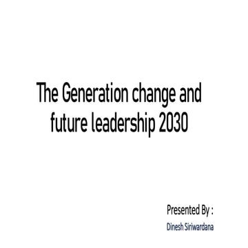 2030 leadership | PPT