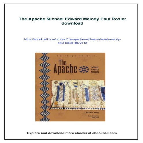 The Apache Michael Edward Melody Paul Rosier | PDF