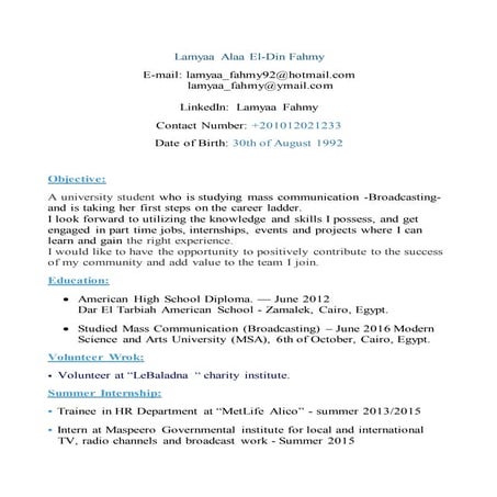 ANSHUL SHARMA - CV | PDF
