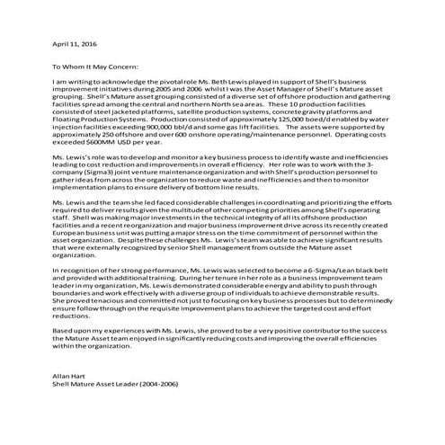 Reference letter | DOCX