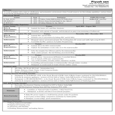 piyush resume new (1) | DOCX