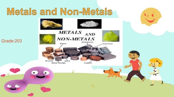 Metals and Non-metals | PPT
